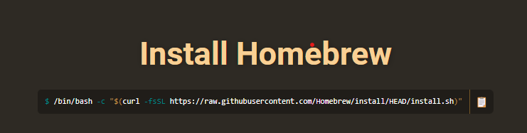 如何在 Mac 上安裝 Homebrew // Siaoyu's Blog